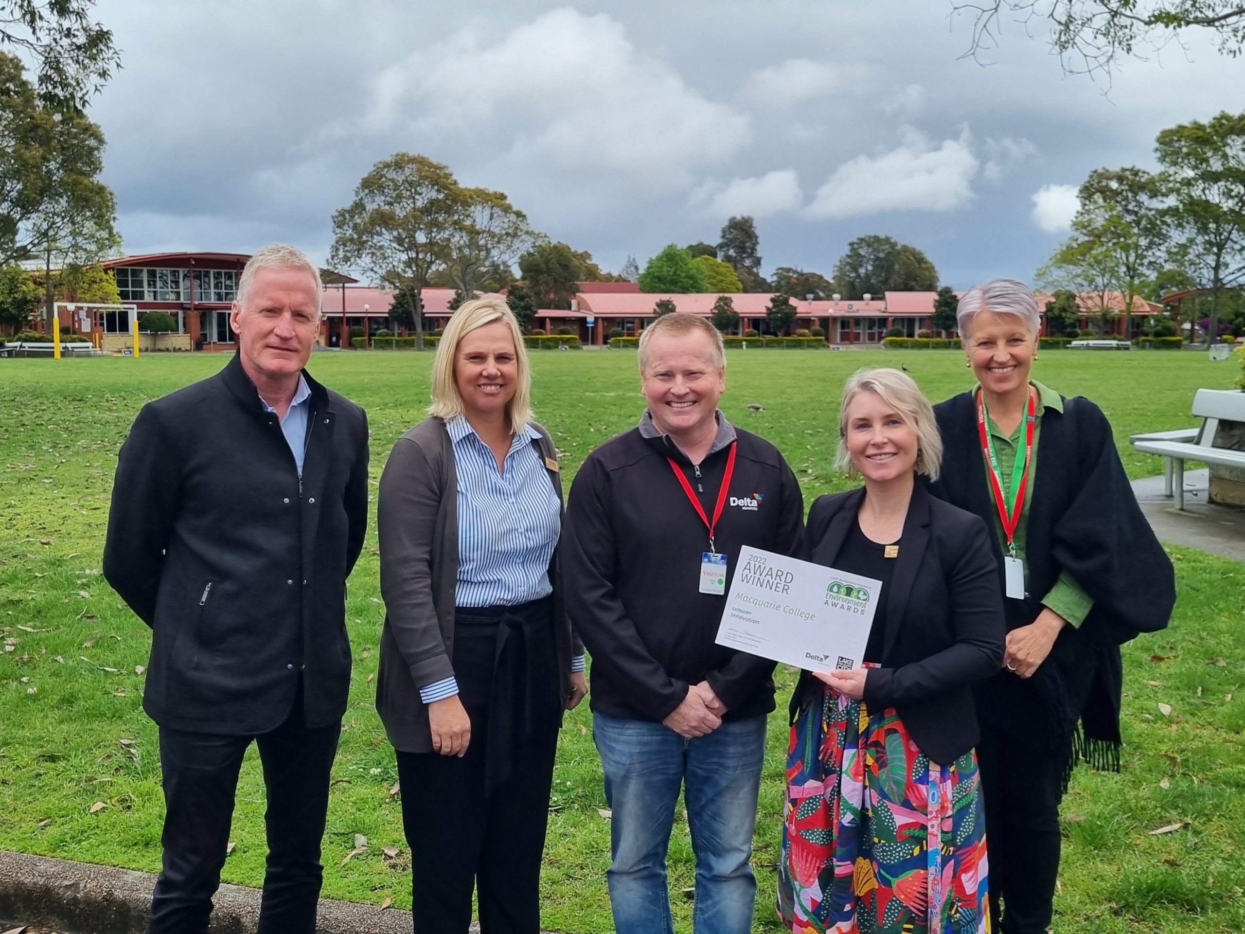Macquarie College receives Innovation Award : Macquarie College